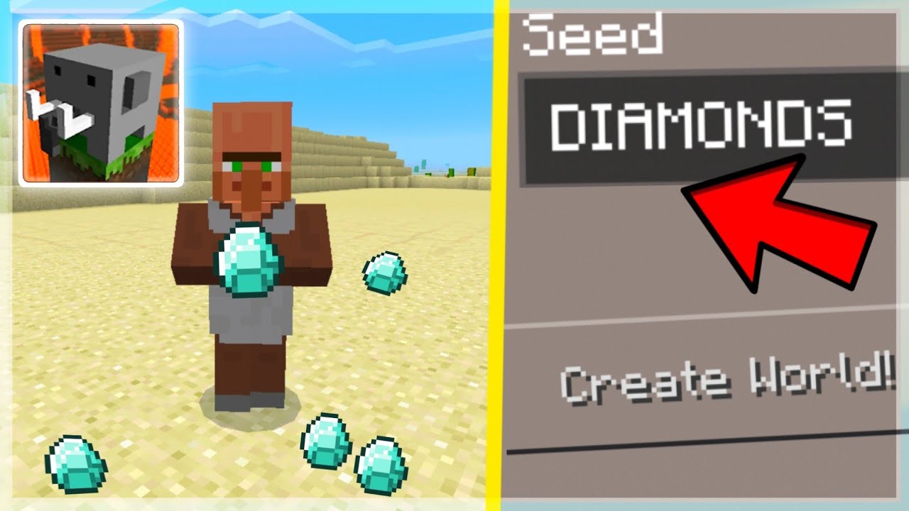 Craftsman: Building Craft - The Best SEED in CRAFTSMAN - Diamonds and ...