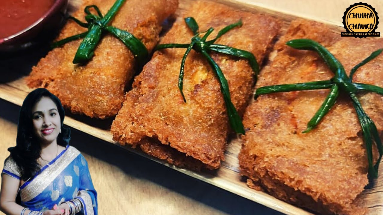 DAHI-PARCEL | Soft, Crispy and Creamy curd pockets | Bread snacks ...