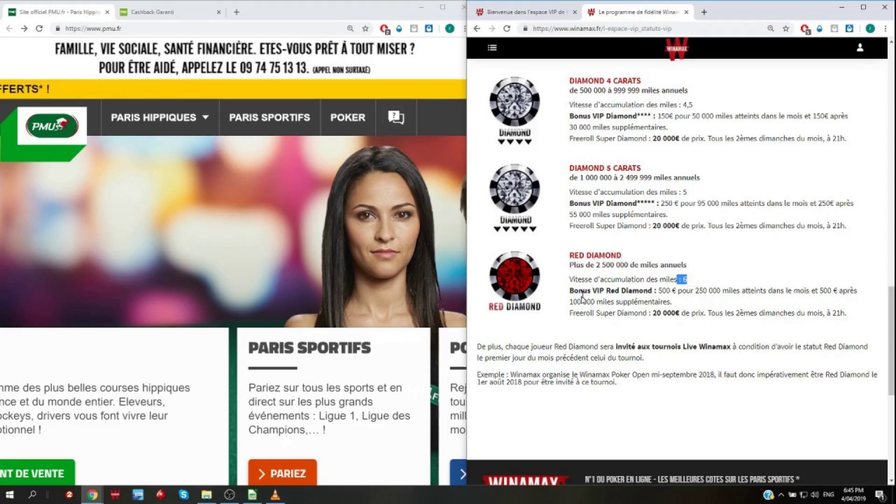 Poker Winamax vs PMU : tableau comparatif du rakeback. Gagner plus en ...