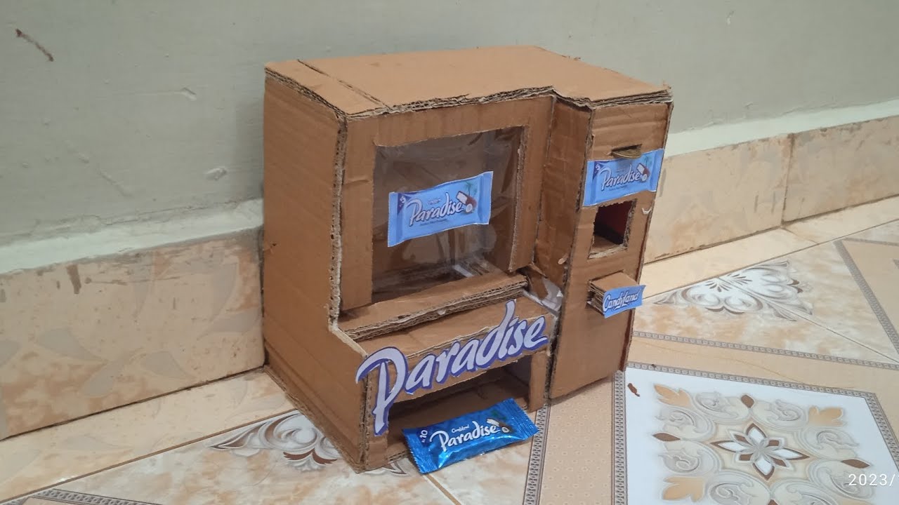 HOW TO MAKE A HOMEADE PARADISE VENDING MACHINE - YouTube