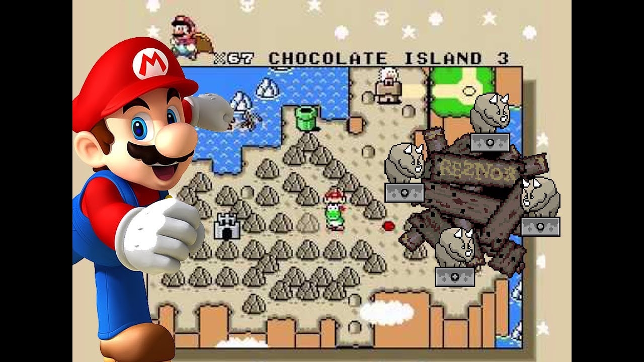 SUPER MARIO WORLD, Chocolate Island - YouTube