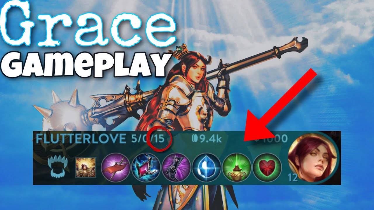 Vainglory CE - Goddess Grace Build is insane (5v5) - YouTube