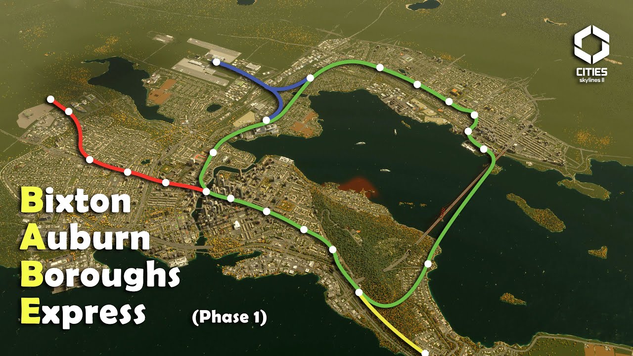 Connecting 2 Cities with a METRO Network | Cities Skylines 2 Let's Play ...