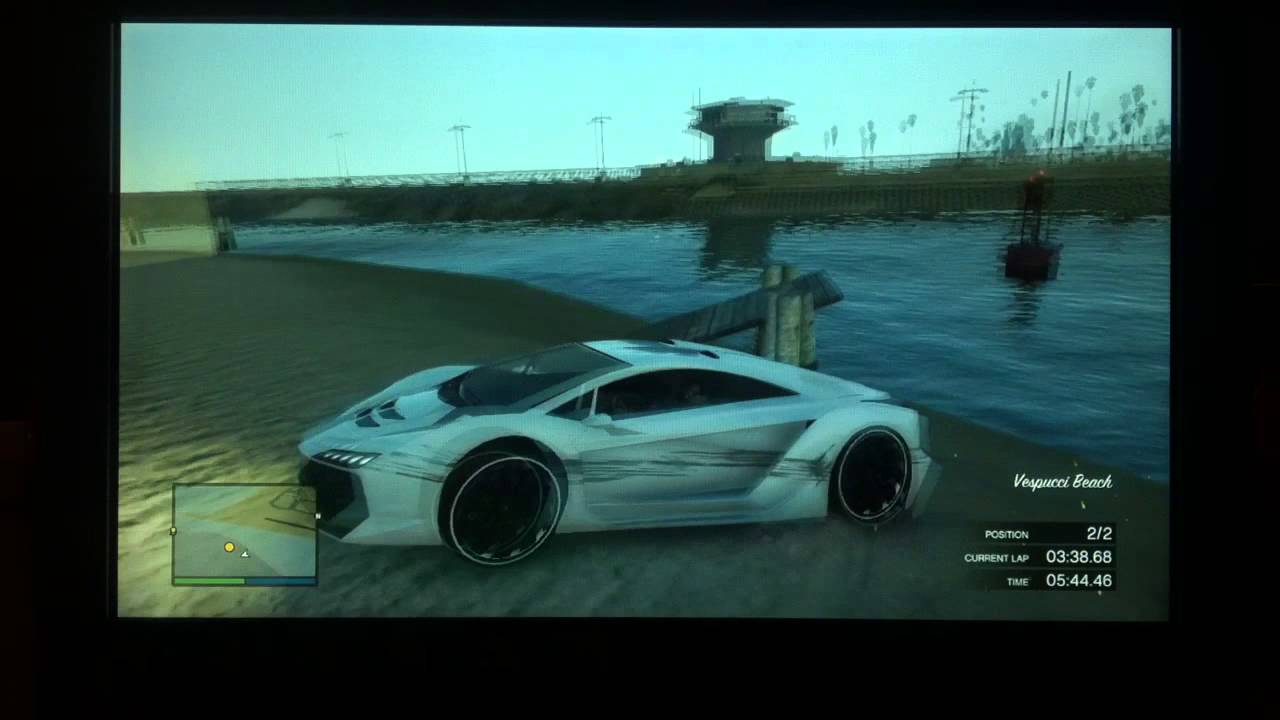 GTA Custom race #1 w/friend - YouTube