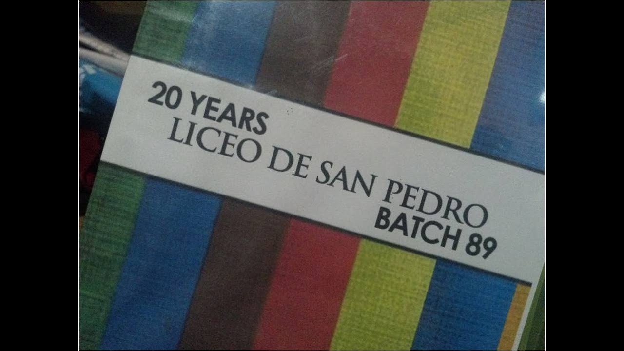 LDSP Batch 1989 20th Reunion Party - YouTube