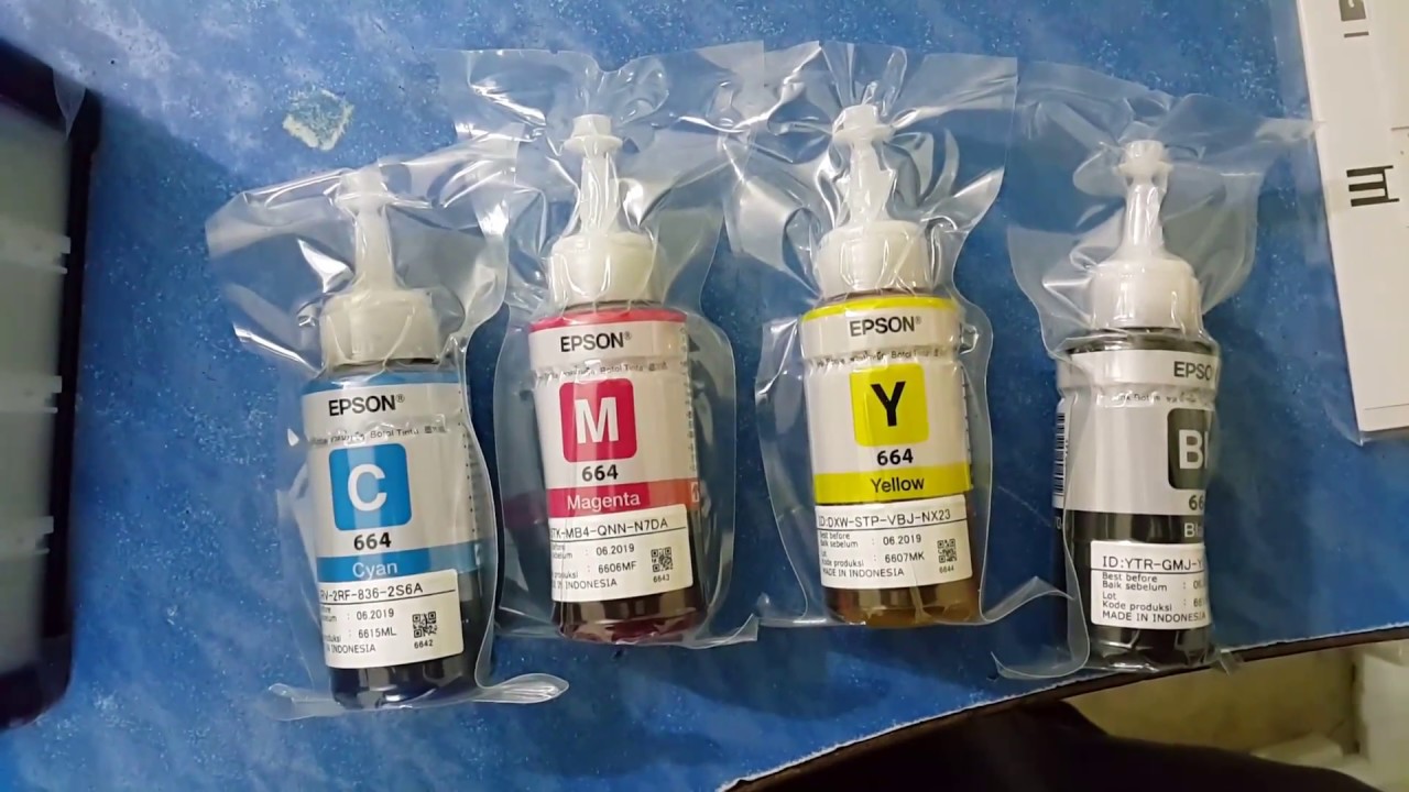 How to install and setup the Epson L Series Printers L360, L310 L210 ...