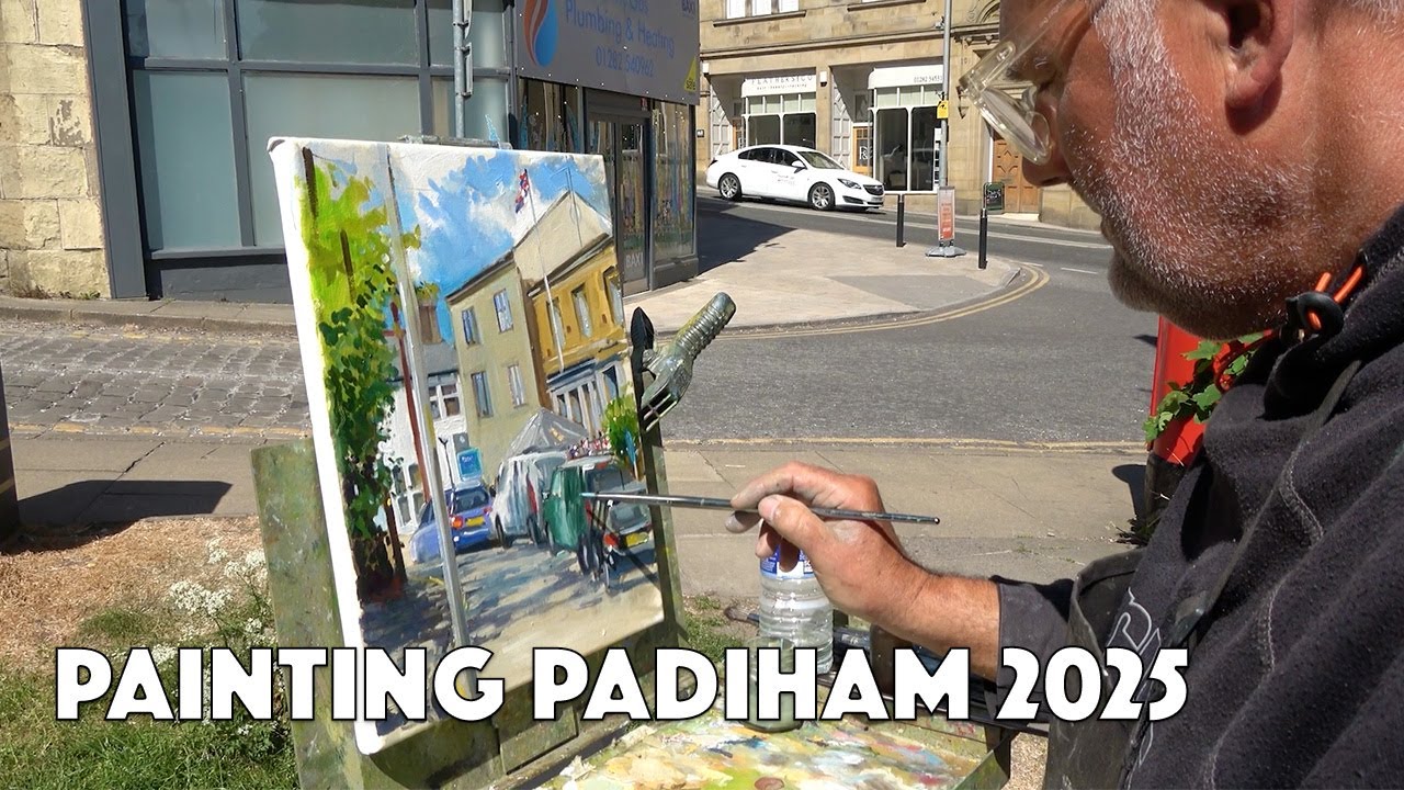 Painting Padiham 2025 and presentation of awards - YouTube