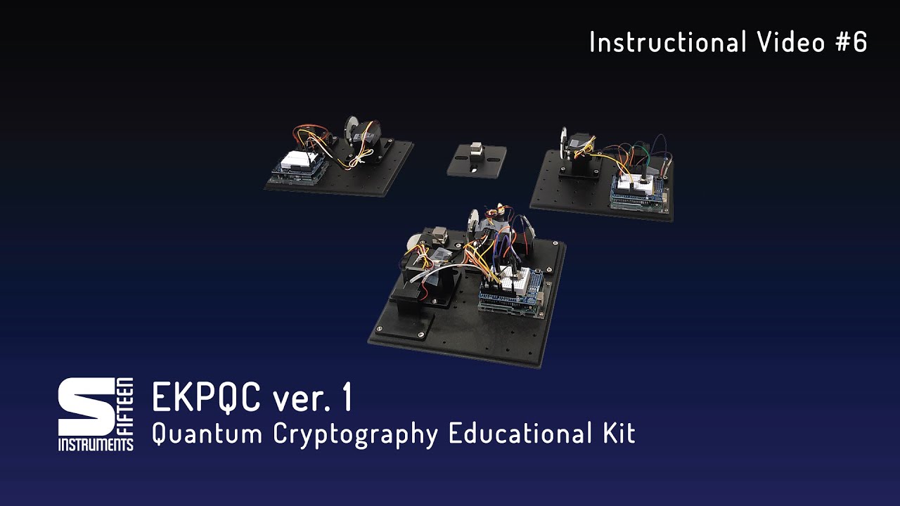 06 EKPQC S-Fifteen Instruments Quantum Cryptography Educational Kit ...