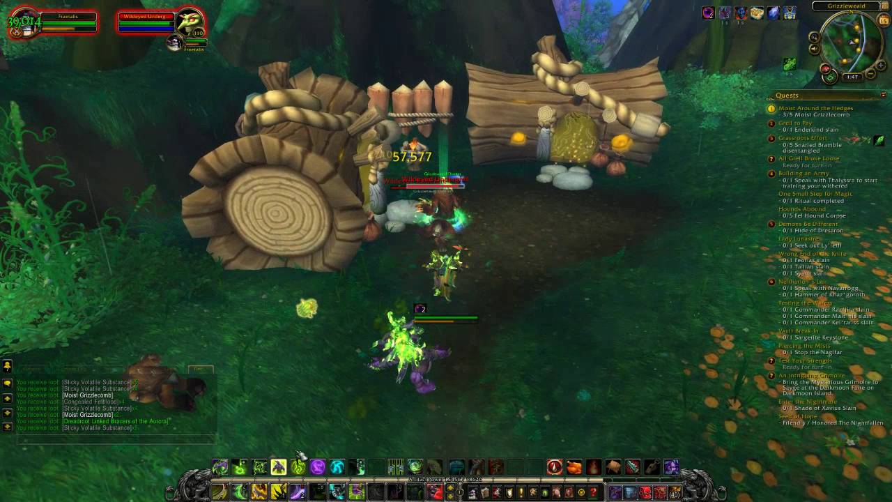 World of Warcraft All Grell Broke Loose / Moist Around the Hedges ...