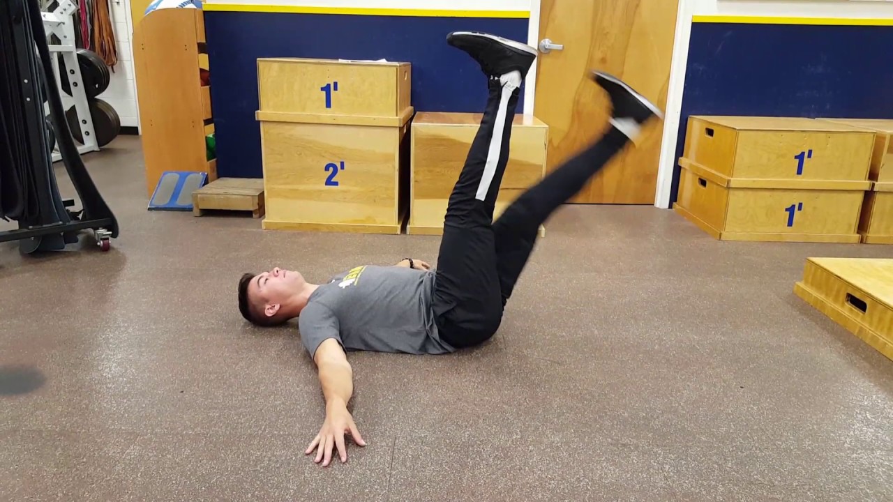 Alternating Leg Drops - YouTube