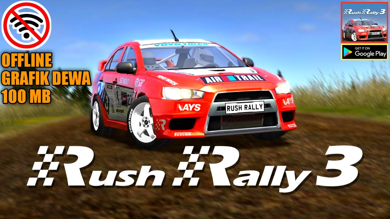 RUSH RALLY 3 DEMO - GAME BALAP MOBIL TERBAIK ANDROID | GAME RACING ...