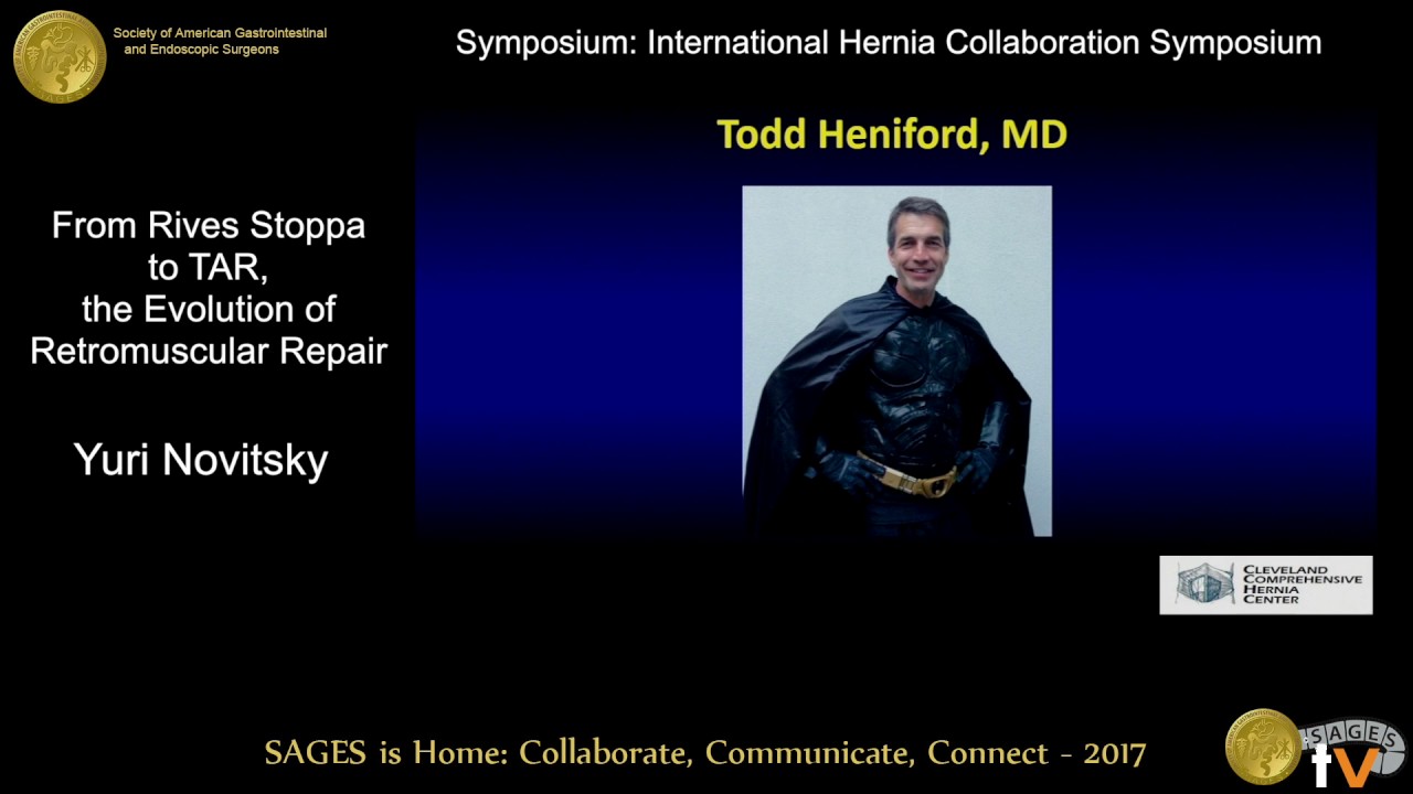 From Rives-Stoppa to TAR: The evolution of the retromuscular repair ...