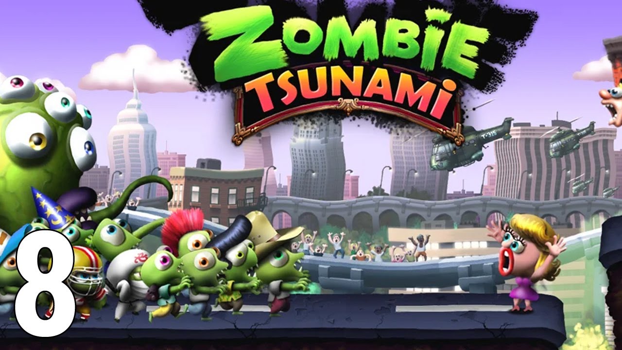 Zombie Tsunami Gameplay Walkthrough Part 8 (iOS/Android Games) - YouTube