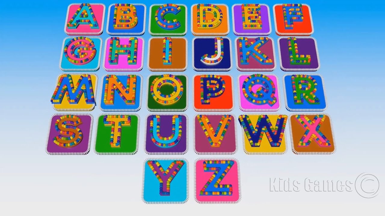 Song ABC - Nursery Rhymes - Learn Letters ABCDEFGI - YouTube
