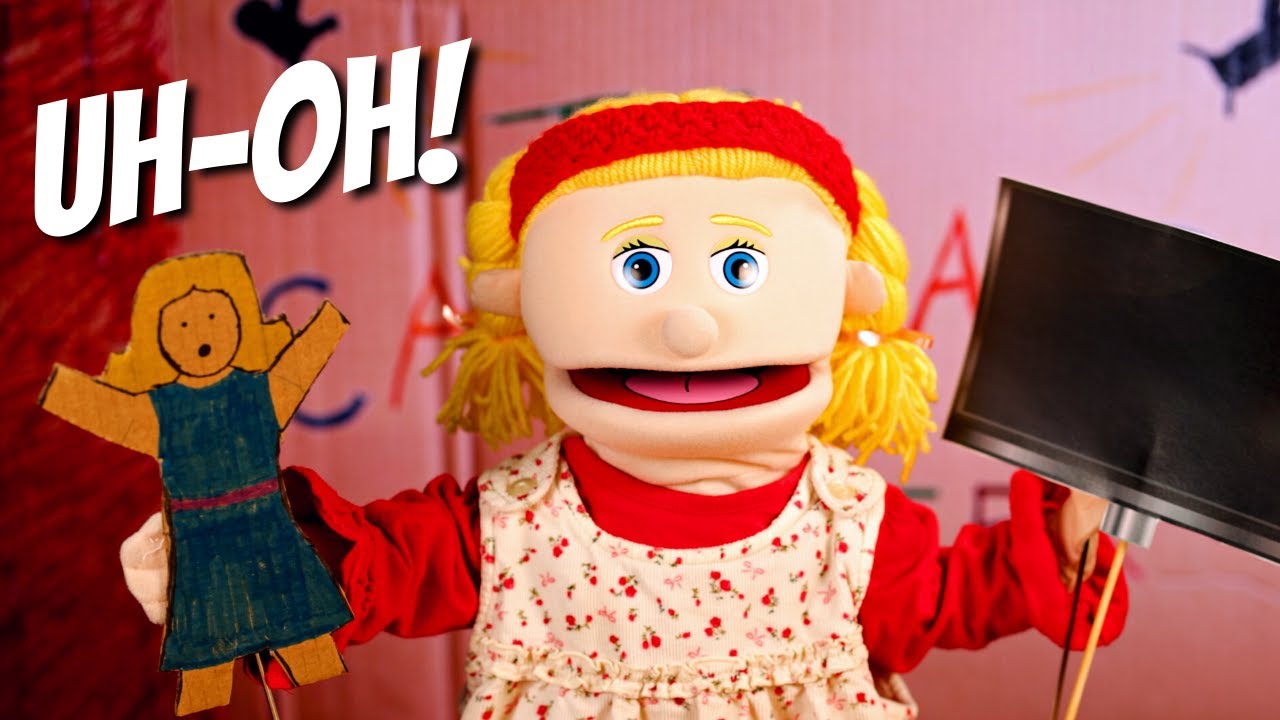 Little Girl BREAKS TV! | Salvation Object Lesson | Christian Puppet ...