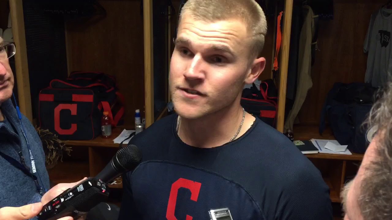 Carlos Carrasco, Jake Bauers on Indians win over Seattle - YouTube