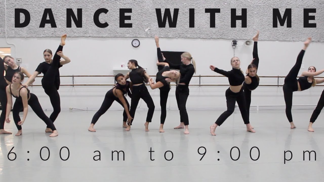A Dancers 15 Hour Day Preparing for a Show! - YouTube