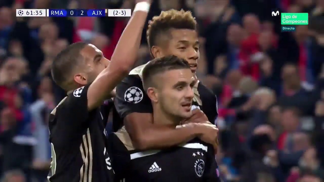 Real Madrid 1-4 Ajax ( EN LOS 8 DE LA CHAMPIONS) - (5/03/2019) - YouTube