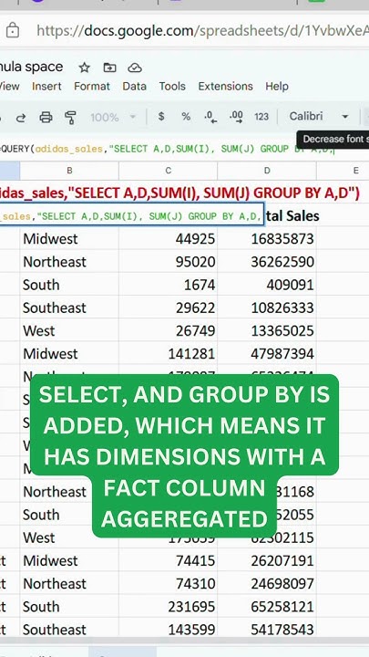 SORT YOUR QUERY FORMULA TABLE USING ORDER BY | GOOGLE SHEETS SHORTS - YouTube