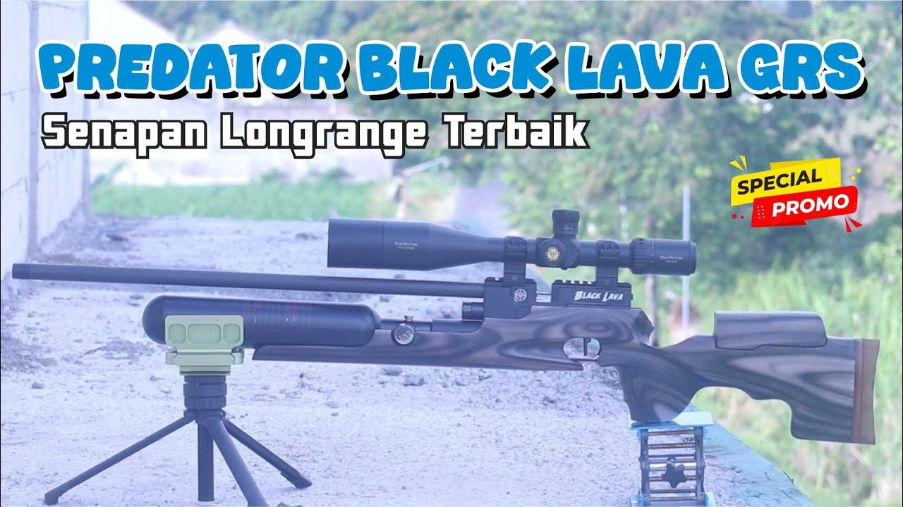 SENAPAN PCP LONG RANGE TERBAIK!!! PCP BLACK LAVA POPOR GRS REKOMENDASI ...