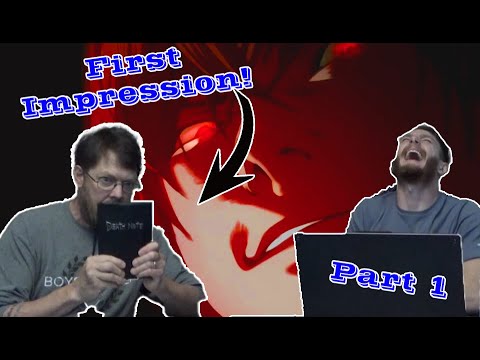 Gen X Dad's First Time Watching DEATH NOTE!! (Part 1) - YouTube