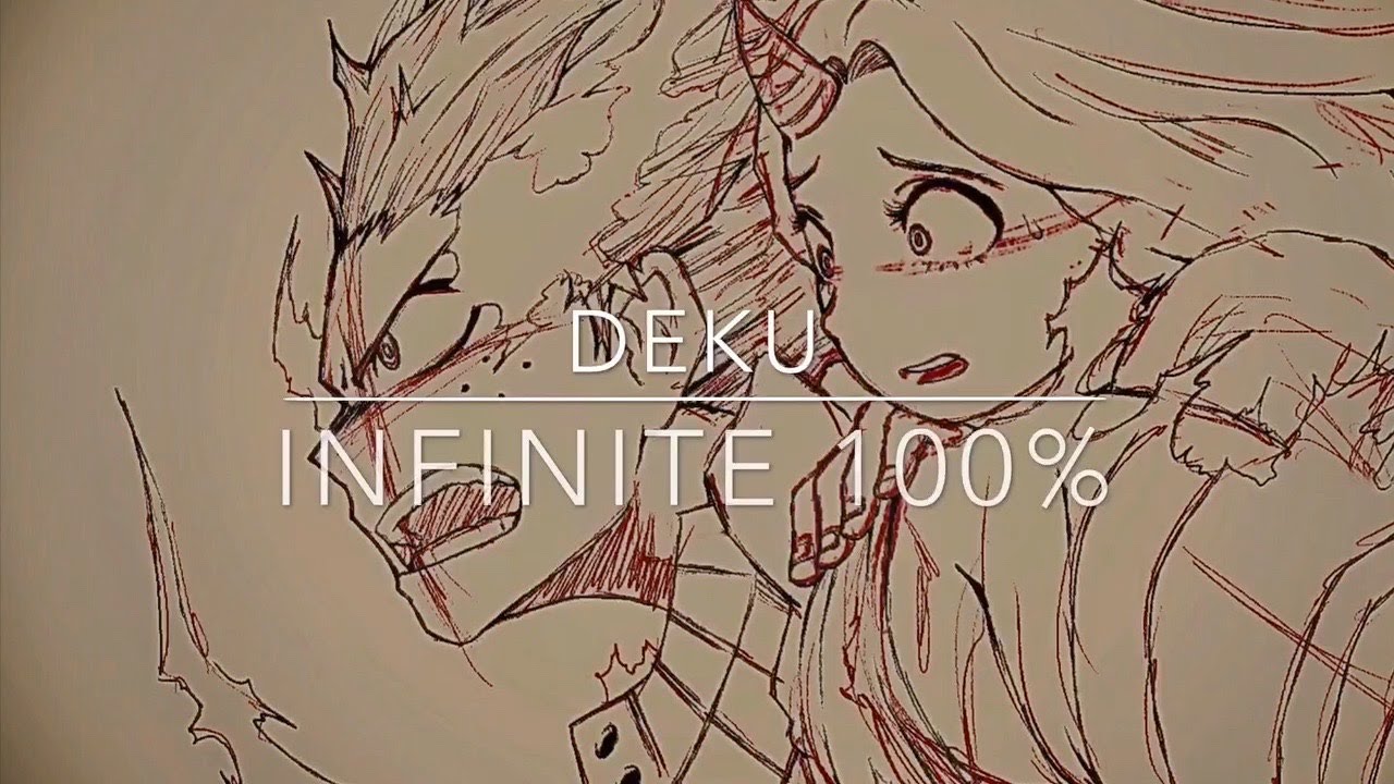 Deku Infinite 100% Speed Paint - YouTube