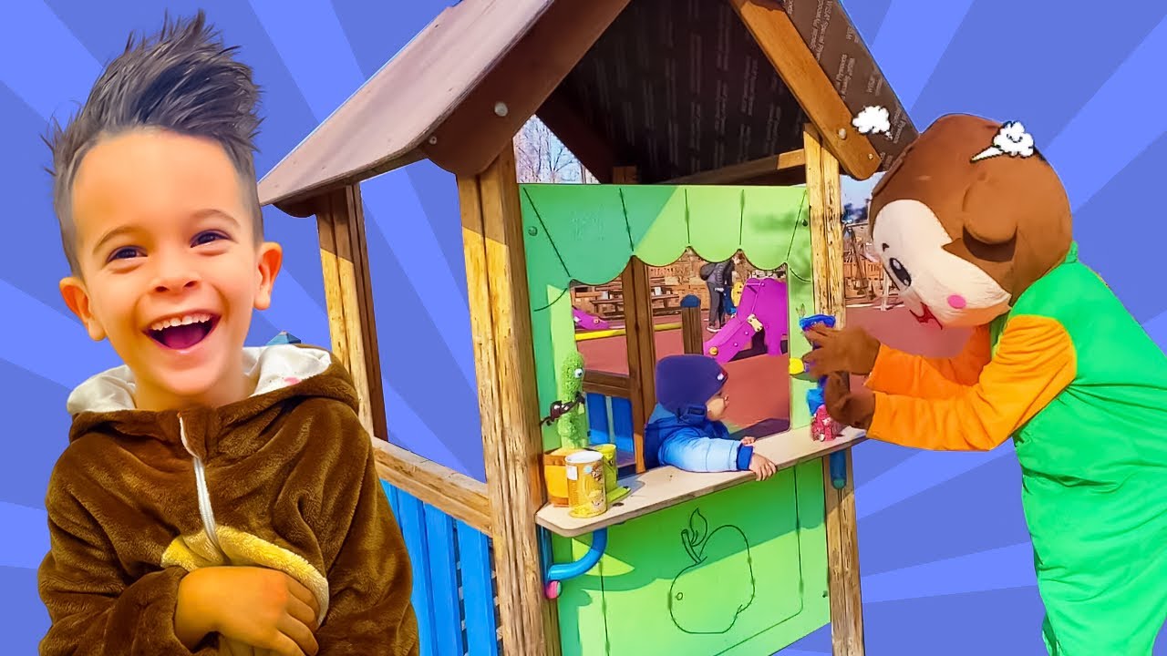 Hilarious Playground Pranks With Monkey & Lucas! Fun Outdoor Adventures ...