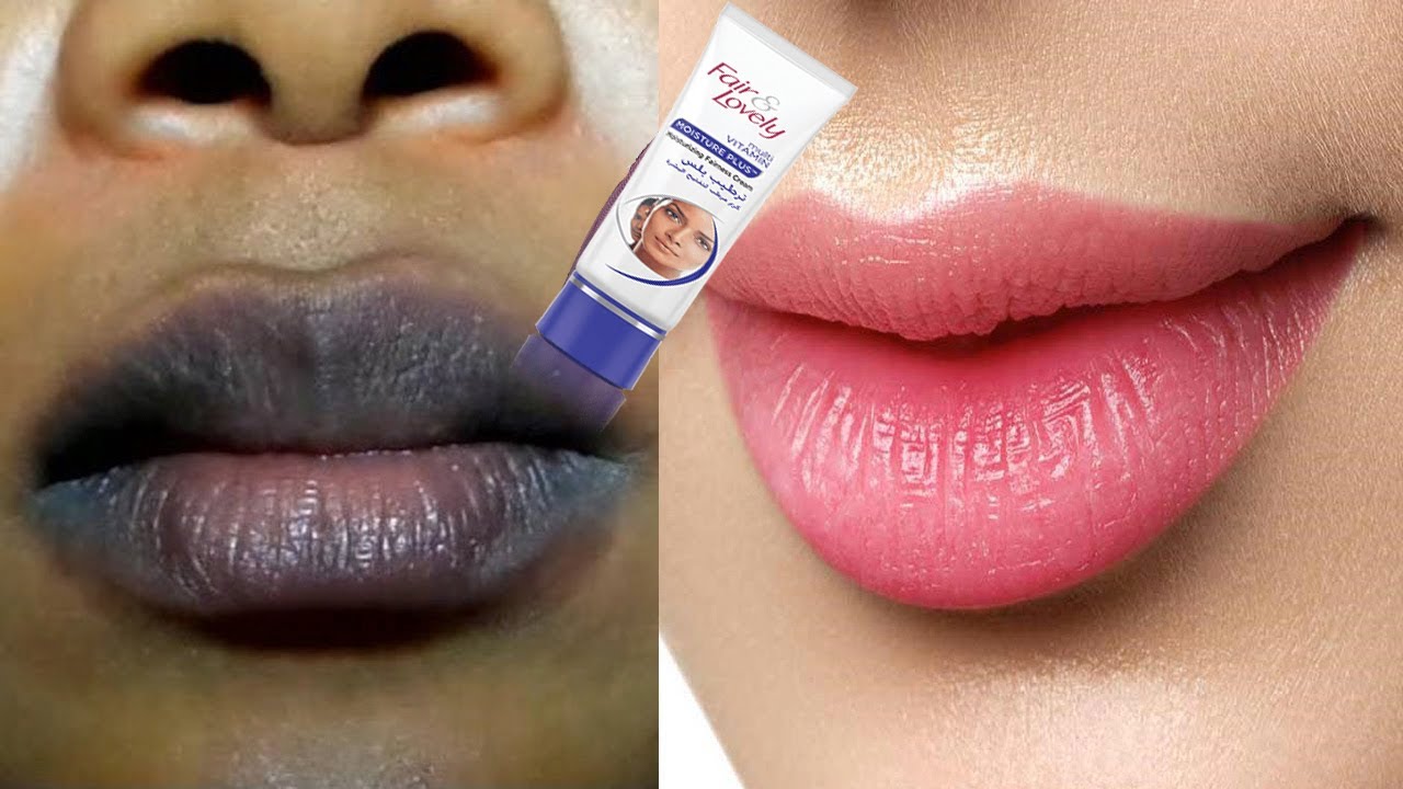 HOW TO LIGHTEN LIPS FAST & NATURALLY !! Baby Soft Lips At Home !! Pink ...