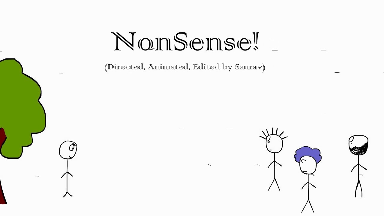 NonSense: The Fight | 3 vs 1 | Funny animated short movie - YouTube
