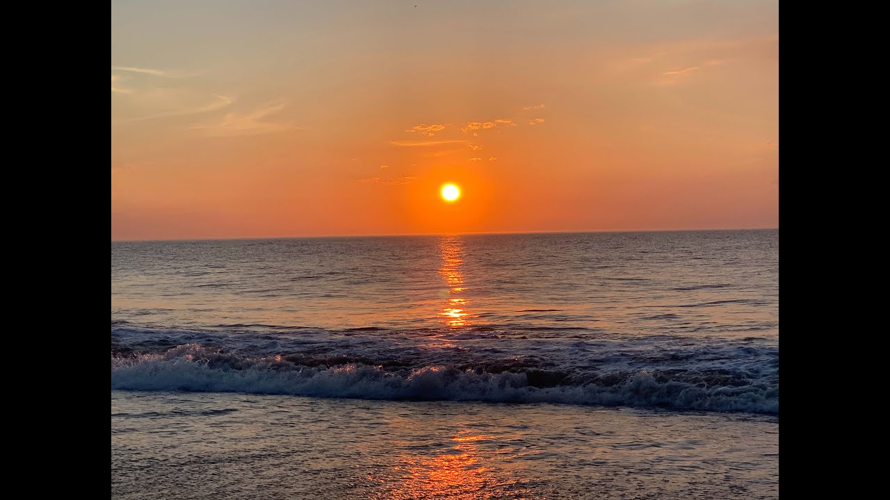 Beautiful Sunrise Video | Unedited | Fenwick Island - YouTube