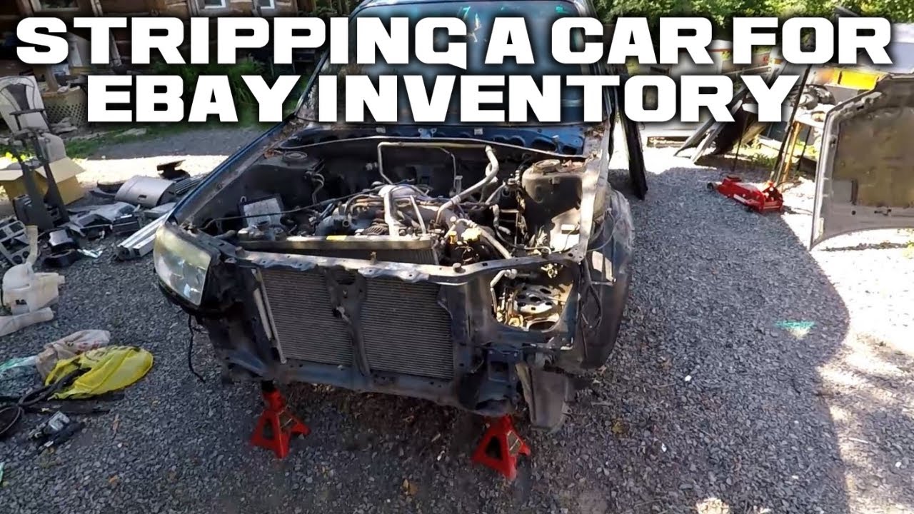 Parting out a car for ebay inventory, remodeling my porch, and other ...