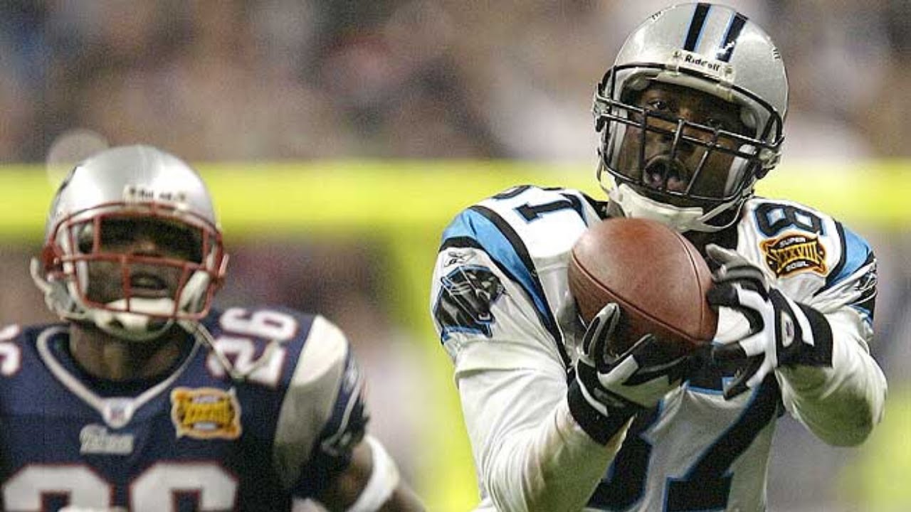 Muhsin Muhammad Longest Touchdown catch in Super Bowl History (2003 ...