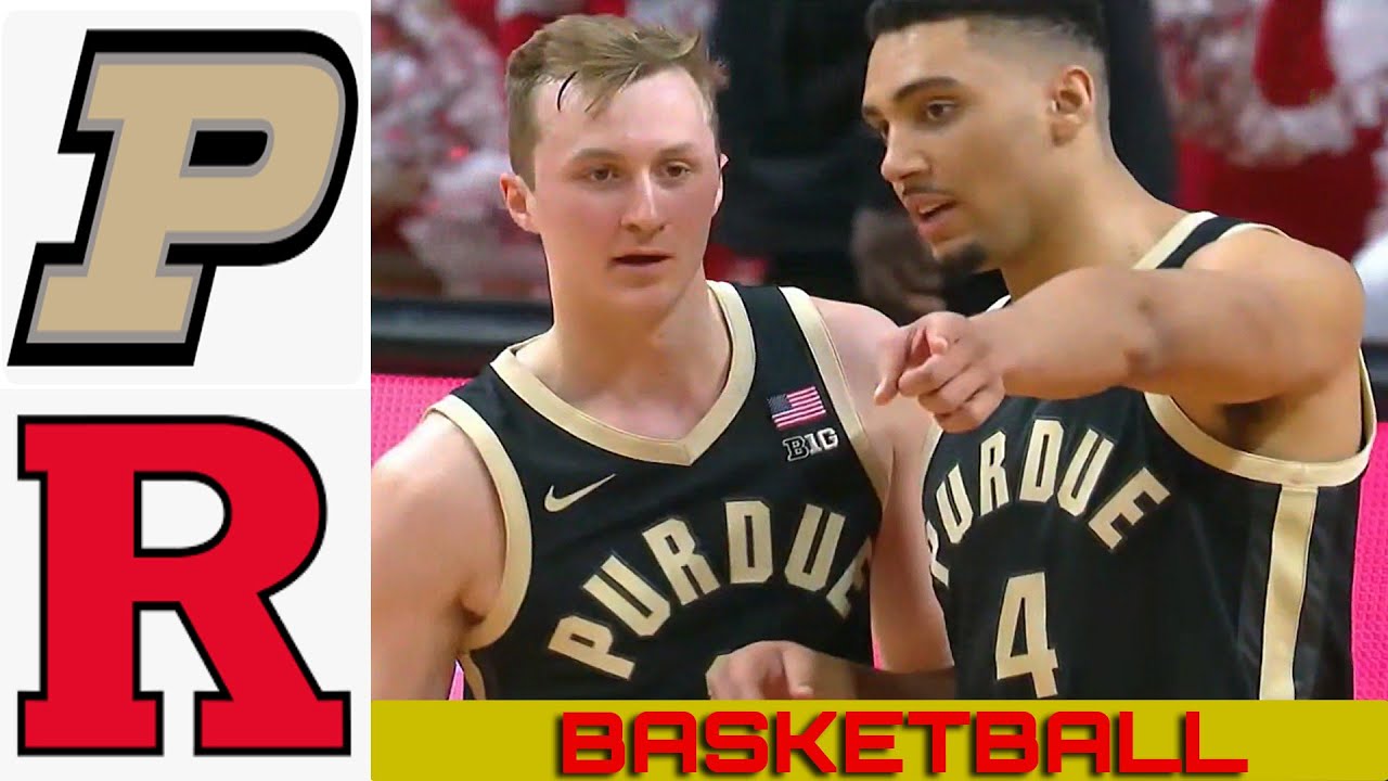 #20 PURDUE vs RUTGERS Basketball Game Full Highlights 2025 - YouTube