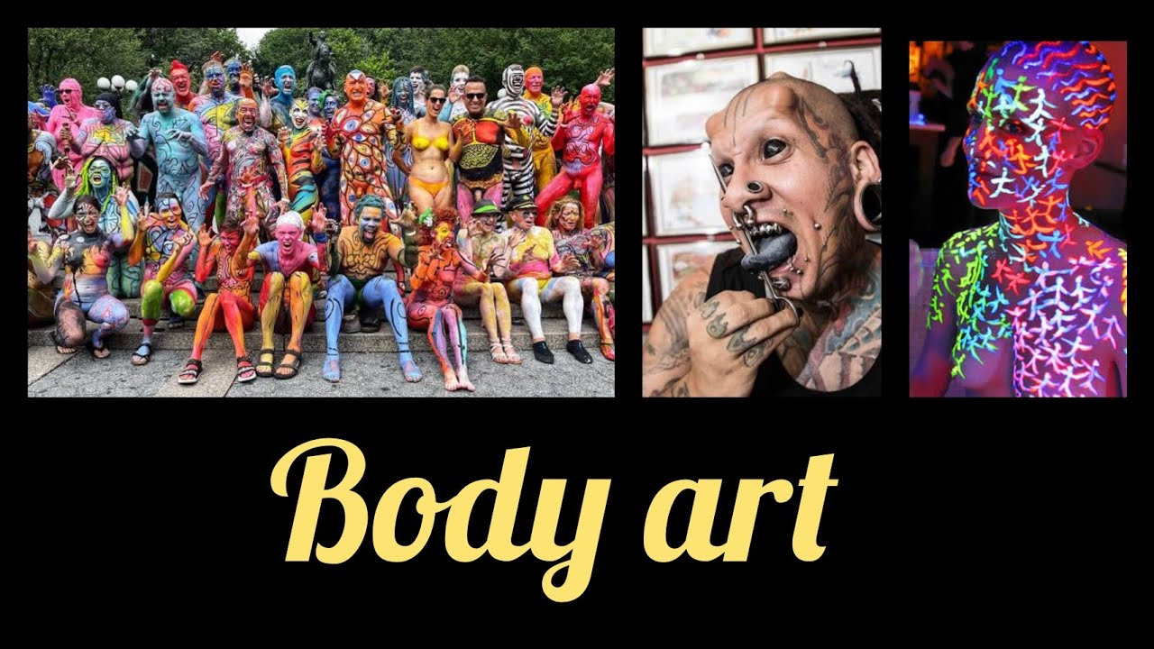 Body art - características, artistas e atividade inspirada no artista Guido Daniele - YouTube