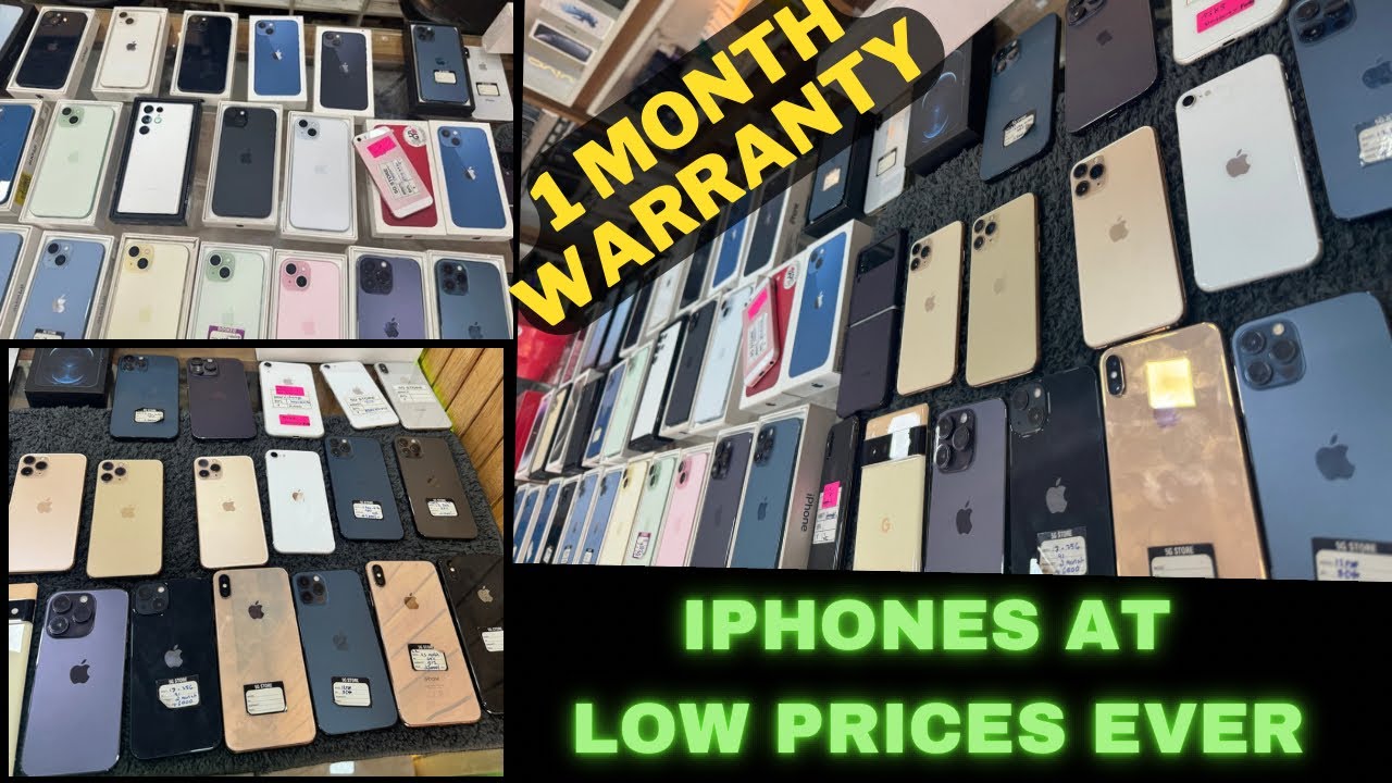 Used iPhones | Lowest Price Ever | 1 Month Guarantee 🔥 | 5G Store ...
