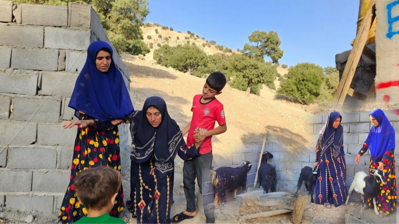 Displaced woman: Narges' help to Ashraf to free an orphan girl from ...