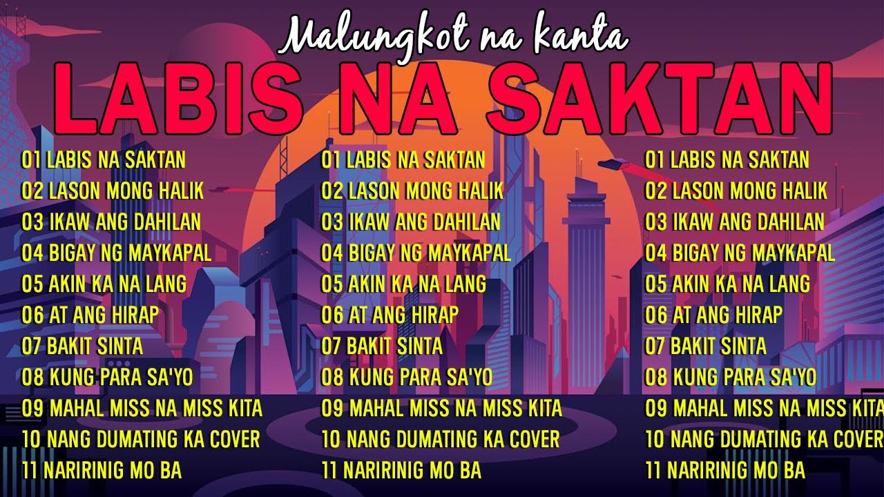 Masakit Na Kanta - Lason Mong Halik - Best OPM Love Song 2023 Playlist ...