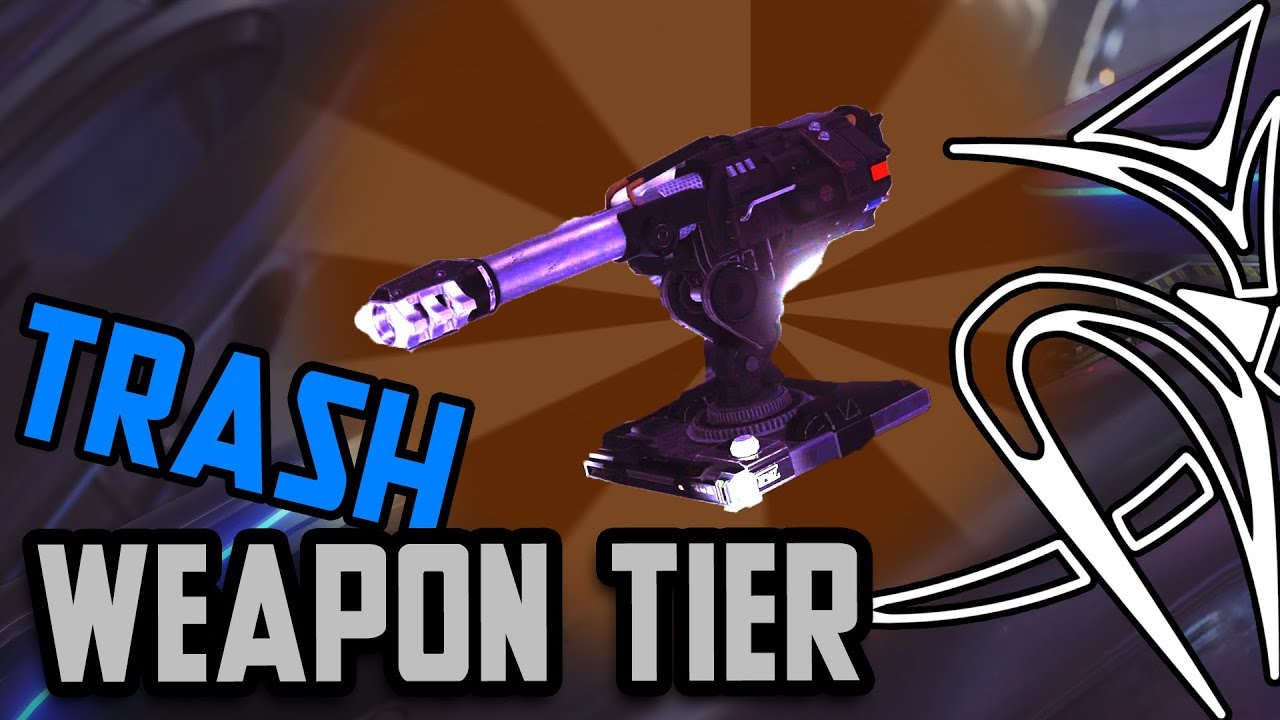 BEST to WORST: TRASH weapon tier (Adv. MC,Enforcer,Flechette,Disruptor ...