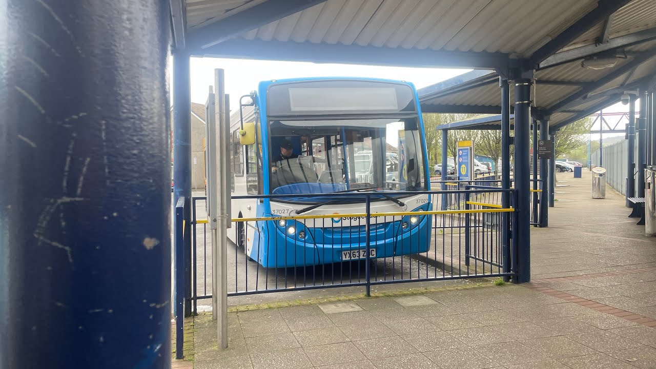 Bus Journey on Stagecoach 37027 (YX63 ZUC) Enviro 200 Route 51 ...