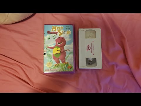 Opening/Closing To More Barney Songs 1999 VHS