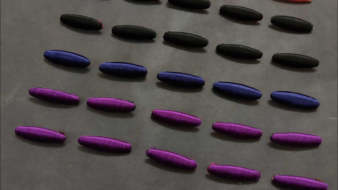 SILK THREAD SAREE PINS - YouTube