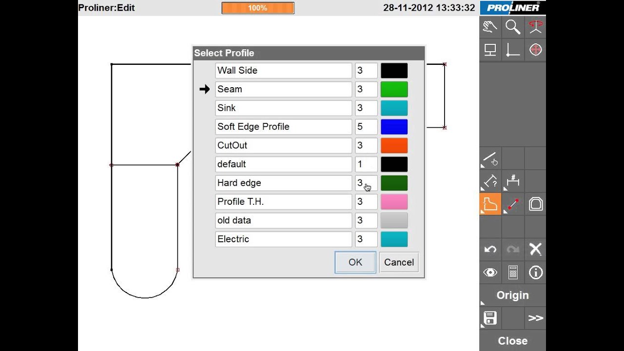 Prodim Proliner Software - Color Profiles for a Countertop Design ...