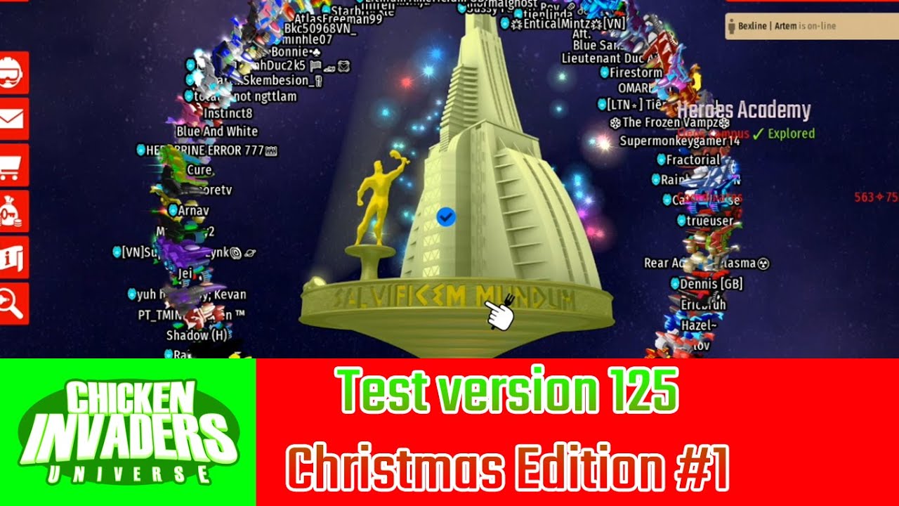 Chicken Invaders Universe (Early Access) - Test v125 Christmas Edition ...