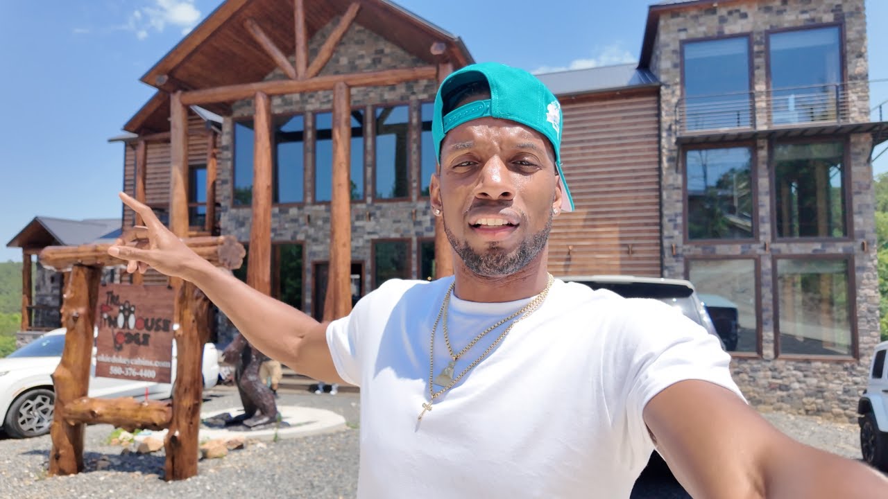 Most INSANE Cabin In Oklahoma | Pin house Lodge 2026 | JEREMY CASH ...