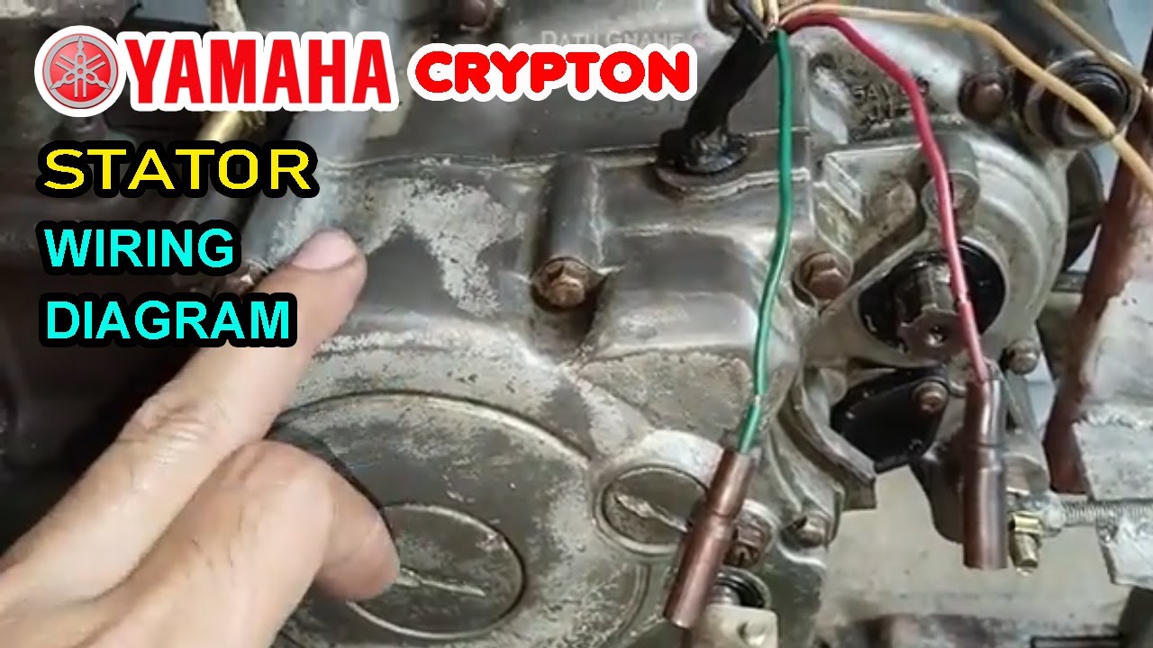 Stator Source Coil Wiring Diagram Yamaha Crypton Connection 7 Pin Stock ...