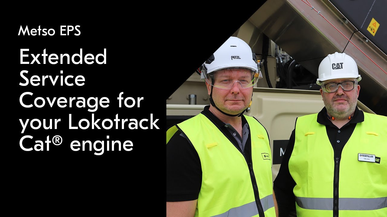 Extended Service Coverage for your Lokotrack Cat® engine - YouTube