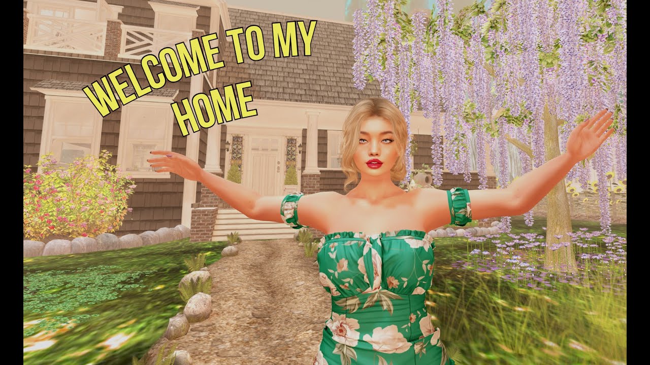 SECOND LIFE - Spring Home Tour - YouTube