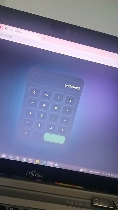 Glass Calculator 🔥 | Neumorphism + Dark Mode + Sound + 3D Animation | HTML CSS JS - YouTube