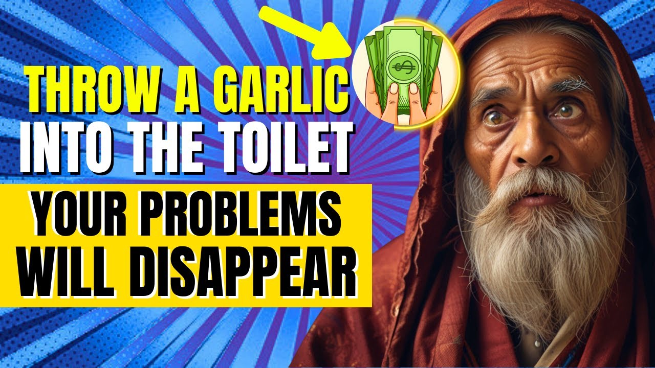 😲THROW GARLIC down The TOILET and Money Will COME FROM EVERYWHERE ...