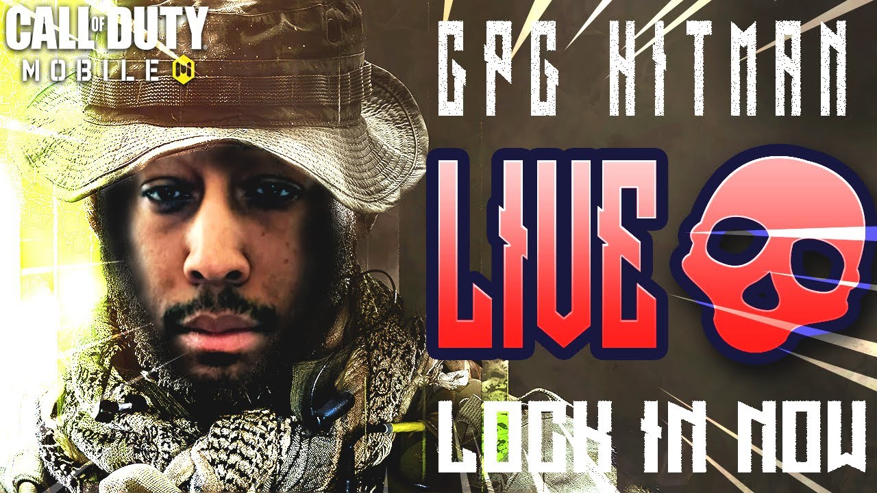 2K HD Call of duty mobile Ranked gameplay with GPG_HITMAN_YT live - YouTube